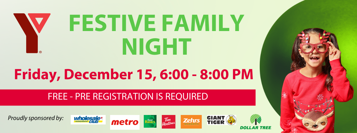 Festive Family Night! - YMCA of Owen Sound Grey Bruce