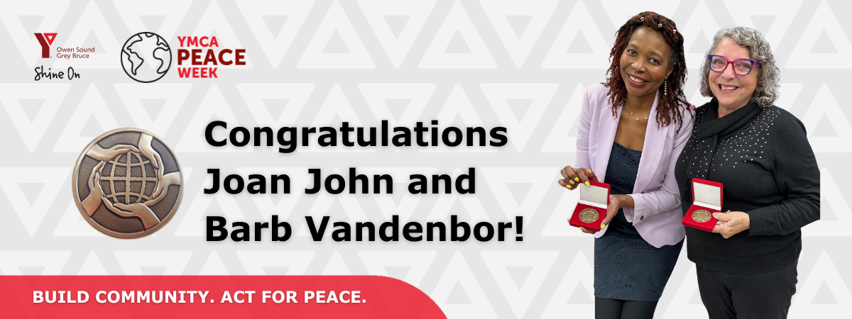 The 2024 YMCA Peace Medal Recipients are... - YMCA of Owen Sound Grey Bruce