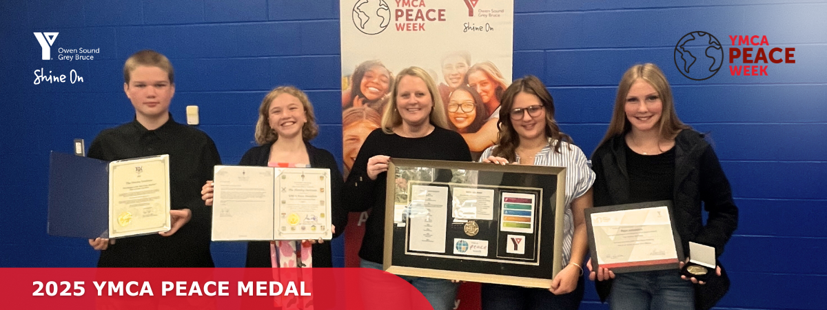 The 2025 YMCA Peace Medal Recipient is... - YMCA of Owen Sound Grey Bruce
